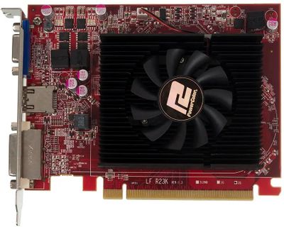 Видеокарта PowerColor AMD Radeon R7 250 AXR7 250 2GBK3-HV2E/OC 2ГБ DDR3 ...