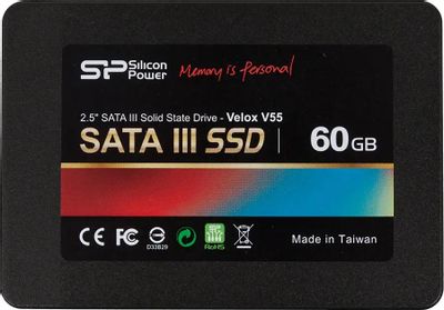 Обзор товара sSD накопитель Silicon Power Velox V55 SP060GBSS3V55S25 60ГБ, 2.5", SATA III ...