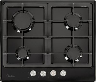 Газовая варочная панель Midea MG606B, независимая, черный – купить в ...
