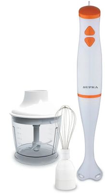 Блендер Supra HBS-714, погружной, белый/оранжевый – купить в Ситилинк | 1015577