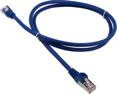 Патч-корд LanMaster вилка RJ-45, вилка RJ-45, кат.5E, LSZH, 3м, синий ...