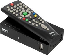 Ресивер DVB-T2 BBK SMP026HDT2, черный – купить в Ситилинк | 1435619