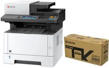 Характеристики МФУ лазерный Kyocera Ecosys M2835dw + картридж, черно ...