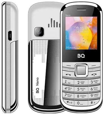 Сотовый телефон BQ Nano 1415, серебристый – купить в Ситилинк | 1539675