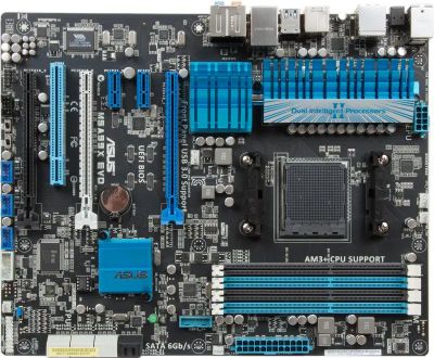 Обзор товара материнская плата ASUS M5A99X EVO, SocketAM3+, AMD 990X ...