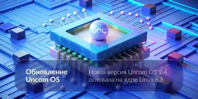 Операционная система UNCOM OS Business, вкл. 1 год обновлений, 64 bit, Rus [uos-bsns-1u-card ...