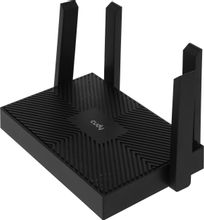 Wi-Fi роутер CUDY WR1500, Wi-Fi 6, AX1500, 2.4/5ГГц, 3 LAN, черный ...