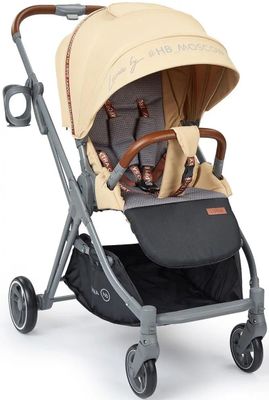 Прогулочная коляска Happy Baby Luna, sand – купить в Ситилинк | 1500004