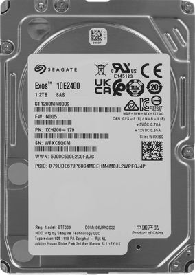 Жесткий диск Seagate Enterprise Performance ST1200MM0009, 1.2ТБ, HDD ...