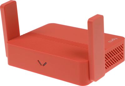 Роутер CUDY TR1200, Wi-Fi 5, AC1200, 2.4/5ГГц, 1 LAN, 1xUSB, красный ...