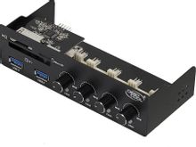 Обзор товара регулятор скорости вращения DeepCool для вентиляторов ...