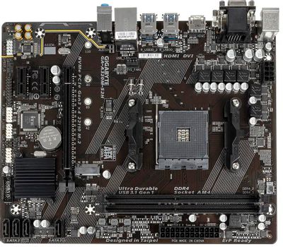 Обзор товара материнская плата GIGABYTE GA-A320M-S2H, SocketAM4, AMD ...