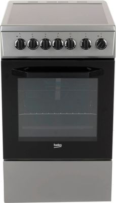 Электрическая плита Beko FFSE57114GS, стеклокерамика, серебристый ...