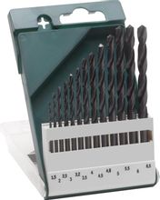 Набор сверл Bosch HSS-R, по металлу, цилиндрический, 13шт [2609255031 ...