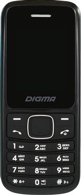 Сотовый телефон Digma Linx A170 2G, черный/красный – купить в Ситилинк ...