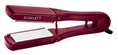 Характеристики Выпрямитель для волос Scarlett SC-069, бордовый (560713 ...
