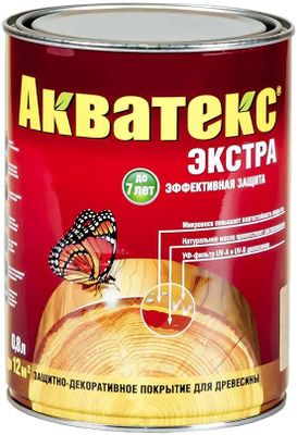 Пропитка АКВАТЕКС Экстра орегон, 0.8л [90450] – купить в Ситилинк | 1491494
