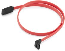 Кабель SATA Buro SATA (прямой) - SATA (угловой), 0.5м, красный [tl-ata ...