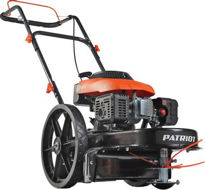 Газонокосилка бензиновая Patriot PT 595, 56см, несамоходная [512109595] – купить в Ситилинк ...