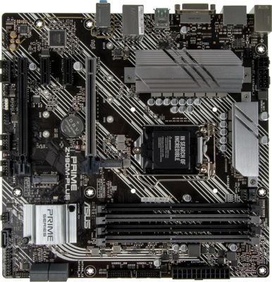 Характеристики Материнская плата ASUS PRIME Z490M-PLUS, LGA 1200, Intel ...