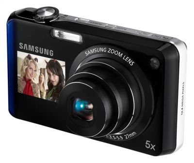 Обзор товара цифровой компактный фотоаппарат Samsung PL150, синий ...