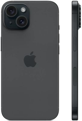 Смартфон Apple iPhone 15 256Gb, A3092, черный – купить в Ситилинк | 1988238
