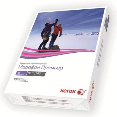 Отзывы на Бумага Xerox Марафон Премьер, A4, офисная, 500л, 80г/м2 ...