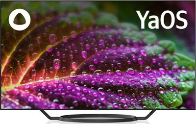 65" Телевизор BBK 65LED-9201/UTS2C, OLED, 4K Ultra HD, черный, СМАРТ ТВ, YaOS – купить в ...