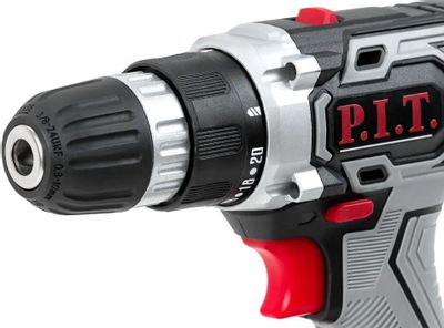 Дрель-шуруповерт P.I.T. PSR18-D3, 1.5Ач, с двумя аккумуляторами ...