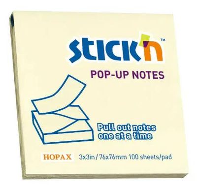 Блок самоклеящийся бумажный STICK`N 21395, 76x76, 100 л, пастель ...