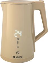 Чайник электрический SIBLING Powerspace-SK2, 2200Вт, бежевый – купить в ...