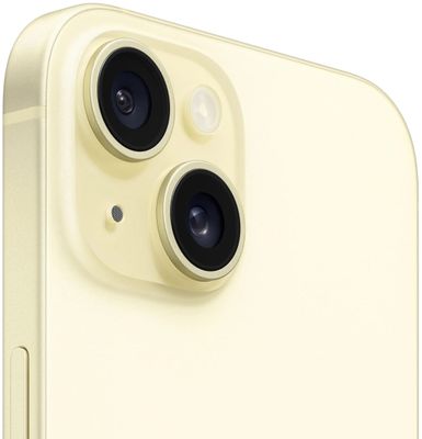Смартфон Apple iPhone 15 256Gb, A3092, желтый – купить в Ситилинк | 1981786