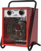 Характеристики Электрическая тепловая пушка OASIS TP-45S, 4.5кВт, красный [tp-45s (u)] (1895491 ...