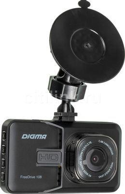 Отзывы на Видеорегистратор Digma FreeDrive 108, черный(восстановленный ...