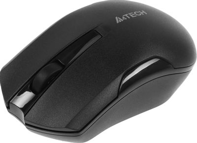 Мышь A4TECH V-Track G3-200NS, оптическая, беспроводная, USB, черный ...
