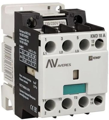 Инструкция, руководство по эксплуатации для контактор EKF Averes ctr-s-18-10-230-av 3ф 18А 3П ...