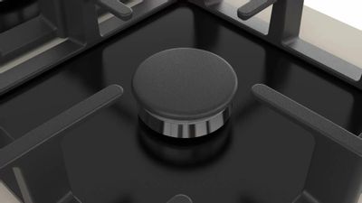 Газовая варочная панель Bosch PPP6B1B90R, 4 конфорки, закаленное стекло ...