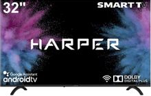 32" Телевизор Harper 32R720TS, HD, черный, СМАРТ ТВ, Android – купить в ...
