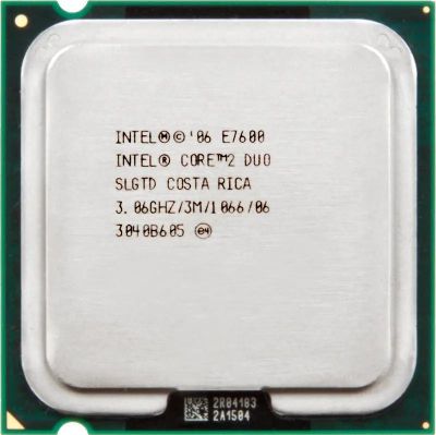 Процессор Intel Core 2 Duo E7600, LGA 775, OEM [at80571ph0833mlslgtd] – купить в Ситилинк | 516836